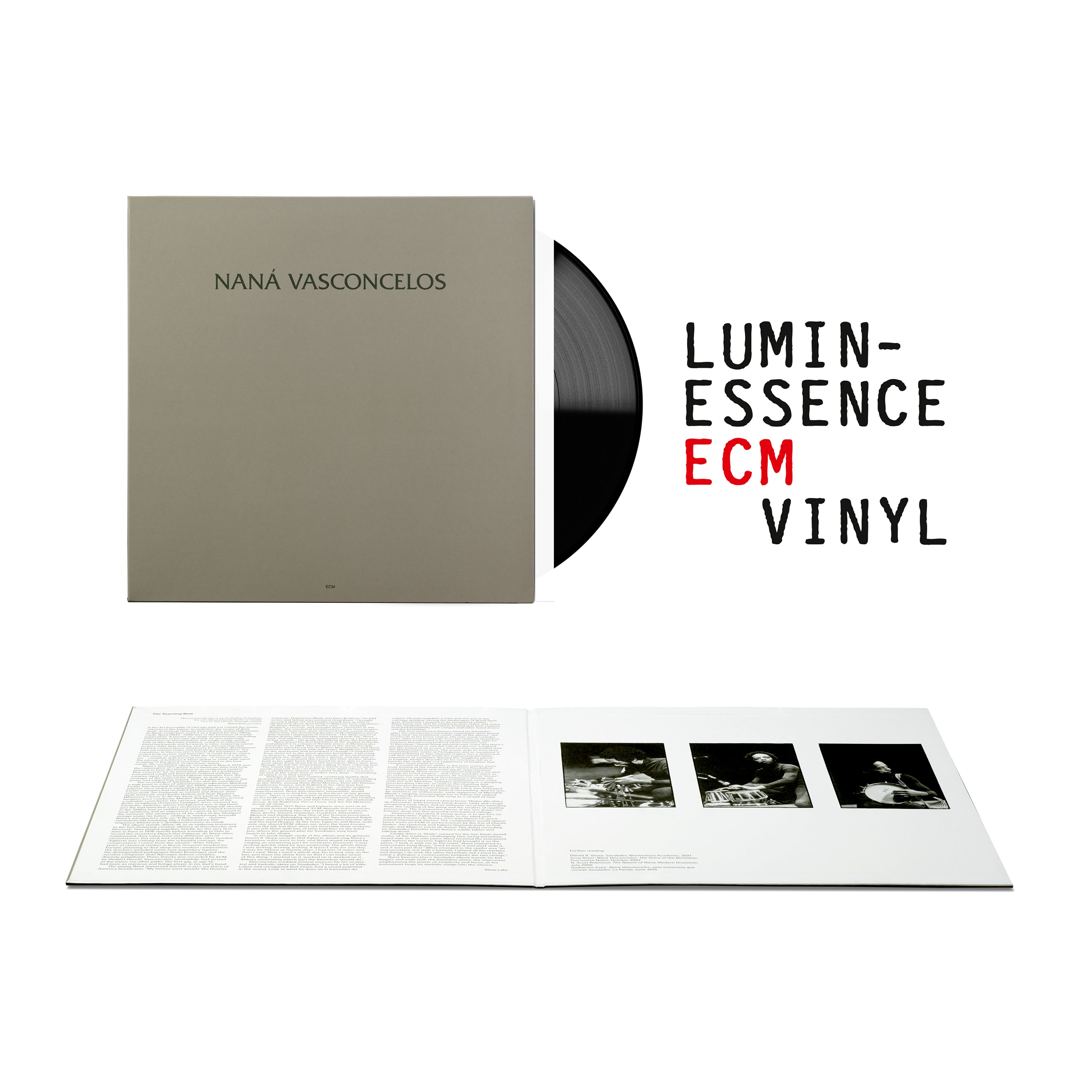 Naná Vasconcelos - Saudades - Vinyle ECM Luminessence Series - Vinyl Collector Store