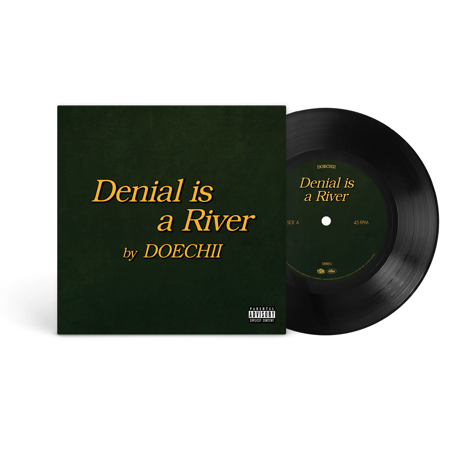 DOECHII - DENIAL IS A RIVER - 7" EDITION LIMITEE - Vinyl Collector Store