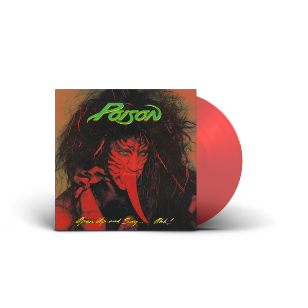 Poison - Open Up And Say...Ahh! - Vinyle Rouge - Vinyl Collector Store