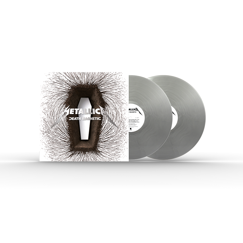Metallica - Death Magnetic - Double Vinyle argent - Vinyl Collector Store