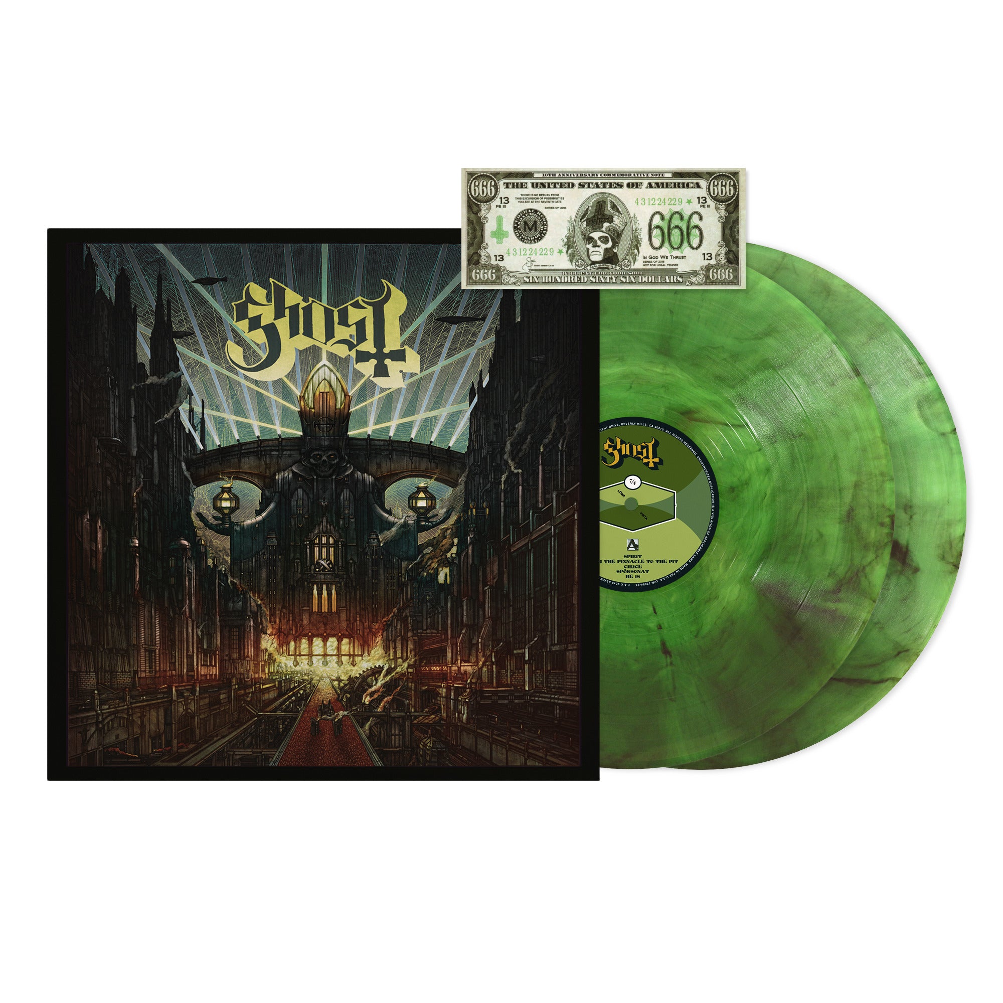 Ghost - Meliora Deluxe - Double Vinyle Couleur Deluxe - Vinyl Collector ...