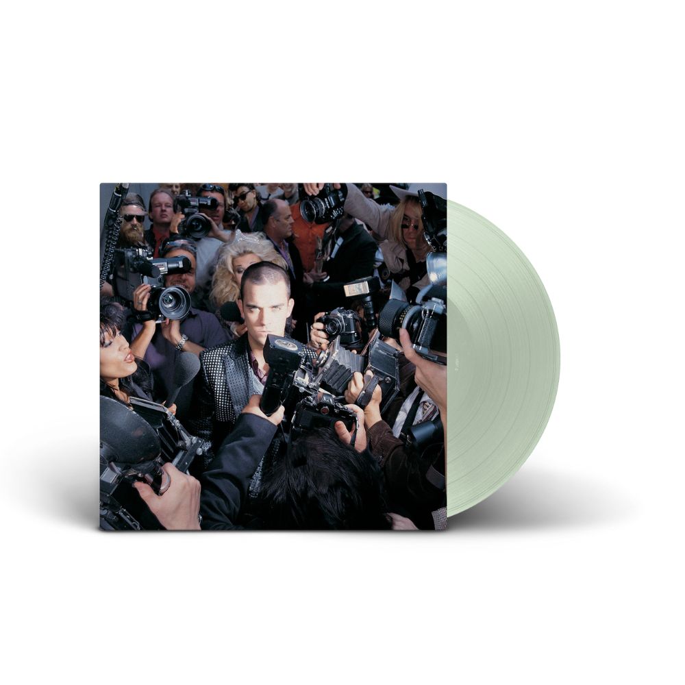 Robbie Williams - Life Thru A Lens - Vinyle Vert Bouteille Transparent ...
