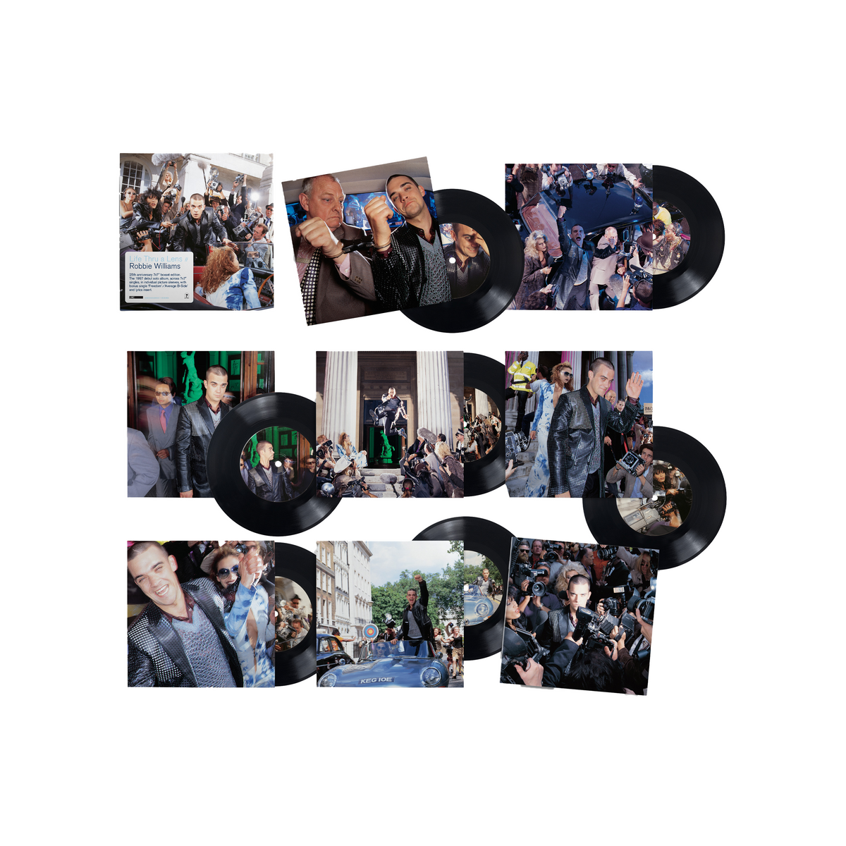 Robbie Williams - Life Thru A Lens (25th Anniversary Edition) - Coffre ...